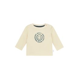 Noppies T-Shirt 'Spooner' Jungen Gr&ouml;&szlig;e 92 hellbeige / gr&uuml;n