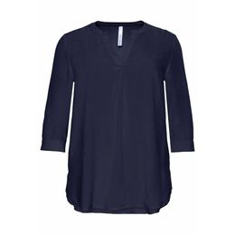 sheego Tunika Damen Gr&ouml;&szlig;e 6XL navy