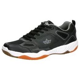 Hallenschuh Lico "Sportschuh Sprint Indoor", Herren, Gr. 47, schwarz, Synthetik, Schuhe Hallenschuh