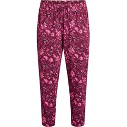 ZIZZI Pyjamahose 'MDana' Damen Gr&ouml;&szlig;e 9XL/10XL pink / dunkelpink Winterkleid