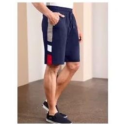 Classic Dog Bermudas CLASSIC, Herren, Gr. 52/54, Normalgrößen, blau (marine), 100% Baumwolle, gemustert, mehrfarbig, kurz, Hosen