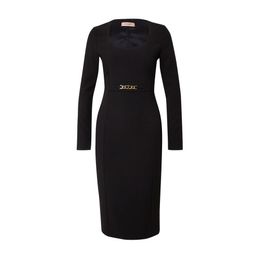 TWINSET Kleid 'ABITO' Damen Größe 38 gold / schwarz Winterkleid