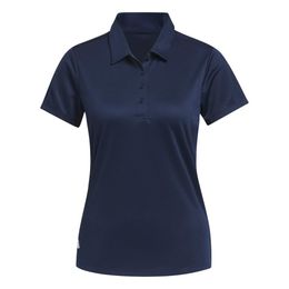 adidas Golf Funktionsshirt 'Wo's Solid Performance Short Sleeve Polo' Damen Größe XL/XXL navy / weiß