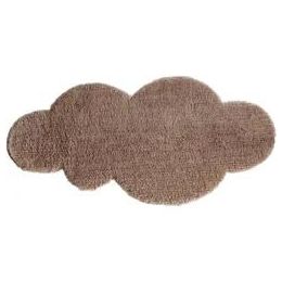 Teppich Heine HOME Gr. 1, grau (taupe), B:65cm H:25mm L:140cm, Kunstfaser, Polyester, Teppiche