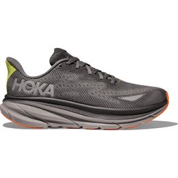 Hoka One One Hoka Clifton 9 Gtx Laufschuhe Herren - grau - Gr. 47 1/3 - Synthetik