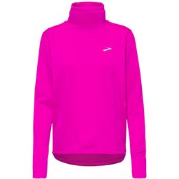 Brooks Notch Thermal Funktionsshirt Damen - lila - Gr. L - Polyester/Elastan