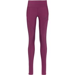 Dynafit Winter Running Tights Damen - lila - Gr. M - Polyamid/Elastan