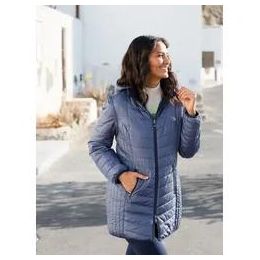 Wendejacke Casual Looks, Damen, Gr. 36, blau (rauchblau), 100% Polyester, Wattierung:100% Polyester, unifarben, Jacken