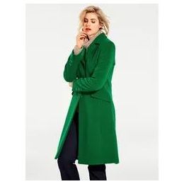 Kurzmantel Heine, Damen, Gr. 42, grün, 80% Wolle, 20% Polyamid, unifarben, Mäntel, Topseller