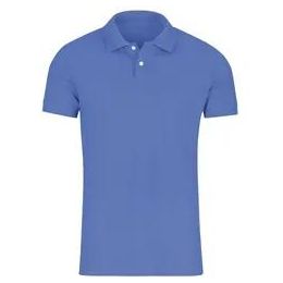 Poloshirt TRIGEMA "TRIGEMA Poloshirt aus elast. Piqué", Damen, Gr. M, lila (lavendel), 94% Baumwolle, 6% Elastan, Basic, Shirts