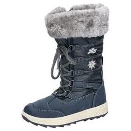 Winterstiefel Lico "Winterboot Nellie", M&auml;dchen, Gr. 33, blau, Synthetik, Schuhe Winterstiefel
