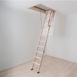 Dolle Dachbodentreppe 'Easyloft' Fichte isoliert 130 x 70 cm