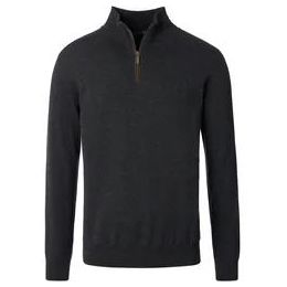 Troyer Casamoda "Casamoda Troyer uni", Herren, Gr. XXL, schwarz, 100% Baumwolle, Pullover