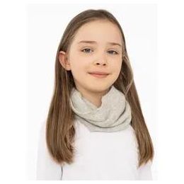 Modeschal ZwillingSHERZ, Baby, grau (hellgrau), Strick, Obermaterial: 100% Kaschmir, Modetücher, Kids-Kaschmir Schlauschal