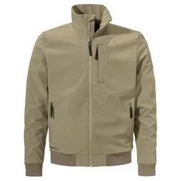 Schöffel Softshelljacke SCHÖFFEL "Softshell Jk Style Suavio MNS", Herren, Gr. 52, braun, Obermaterial: 100% Polyester, normal, Jacken