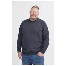 Sweatshirt Blend "Sweatshirt", Herren, Gr. 6XL, blau (schwarz navy), Sweatware, Obermaterial: 50% Baumwolle, 50% Polyester, unifarben, regular fit normal, Rundhals, Rippbündchen, Sweatshirts