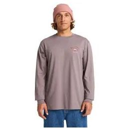 Langarmshirt Billabong "Origin", Herren, Gr. M, dusty lila, 100% Baumwolle, Shirts