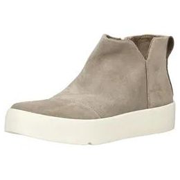 Toms Shoes Sneaker TOMS "TOMS Sneaker Leder", Damen, Gr. 39, grau (taupe), Leder, casual, Schuhe