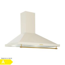 Klarstein Montblanc 90 Dunstabzugshaube 610m&sup3;/h 165W 2x1,5W LED Reling
