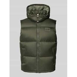 Tommy Jeans Regular Fit Daunenweste mit abnehmbarer Kapuze