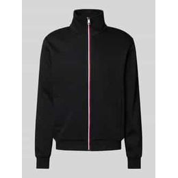 Tommy Hilfiger Regular Fit Sweatjacke aus Baumwoll-Mix