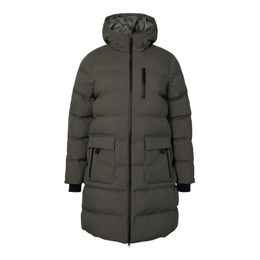 ZIZZI Mantel 'Sealed' Damen Gr&ouml;&szlig;e 5XL/6XL dunkelgrau / schwarz Wintermantel