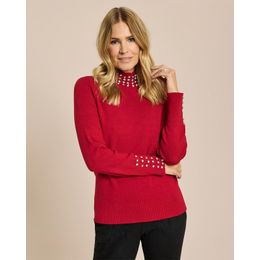 Pfeffinger Pullover mit Strassverzierung