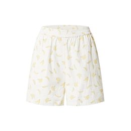 EDITED Shorts 'TARA' Damen Gr&ouml;&szlig;e 42 pastellgelb / wollwei&szlig;
