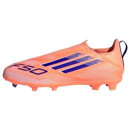 adidas Performance Sportschuh 'F50 League' Jungen Gr&ouml;&szlig;e 36.5/37 blau / koralle / hellorange / offwhite