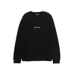 Pull&Bear Pull&bear Pullover Herren Gr&ouml;&szlig;e S schwarz / wei&szlig;