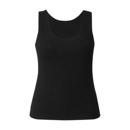 Only Carmakoma Top 'CARESA' Damen Gr&ouml;&szlig;e 5XL/6XL schwarz