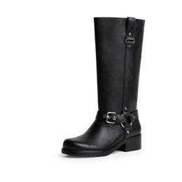 Bershka Stiefel Damen Gr&ouml;&szlig;e 37 schwarz Winterschuhe