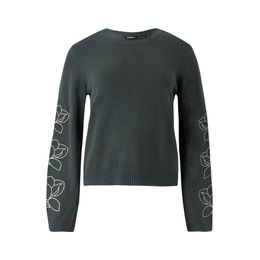 Only Pullover 'ONLATIA' Damen Gr&ouml;&szlig;e XS tanne / wei&szlig;