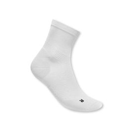Bauerfeind Sports Run Ultralight Mid Cut Socks Bekleidung Herren wei&szlig;