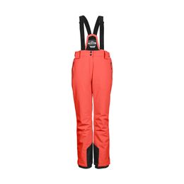 Skihose Killtec "KSW 249 WMN SKI PNTS_ERIELLE", Damen, Gr. 38, Normalgrößen, coral, Oberstoff: 100% Polyester, Futter: 100% Polyester, Füllung: 100% Polyester (recycelt), Hosen, Wind- und wasserdicht, verstellbare Träger, PFAs-frei imprägniert