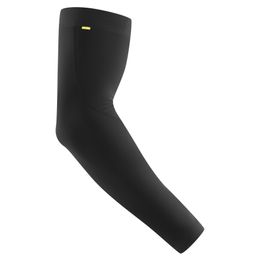 Radtrikot Gonso "Arm Warmer Therm", Herren, Gr. XL, schwarz, 85% Polyamid; 15% Elastan, Trikots, Armlinge, strapazierfähige Armwärmer, elastische Armstulpen