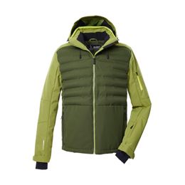 Skijacke Killtec "KSW 72 MN SKI JCKT", Herren, Gr. L, waldmeister, Oberstoff: 100% Polyester, Futter: 100% Polyester, Füllung: 100% Polyester (recycelt), Sportlich, Jacken, Moderne Hybridoptik, winddicht, wasserabweisend, atmungsaktiv