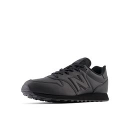 Sneaker New Balance "GM500 "Essentials"", Gr. 40,5, schwarz (schwarz, schwarz), Synthetik, Textil, Schuhe