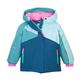 Skijacke "FISW 41 MNS SKI JCKT", Jungen, Gr. 86/92, blau (petrol), Obermaterial: 100% Polyester;Futter: 100% Polyester;F&uuml;llung: 100% Polyester, FIRST INSTINCT BY Killtec, Jacken Skijacke, Wind- und wasserdicht, verl&auml;ngerbare &Auml;rmel, Schneefang