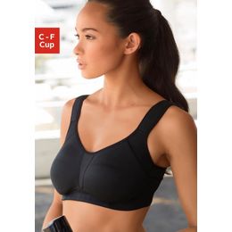 active by Lascana LASCANA ACTIVE Damen Sport-BH, schwarz, Gr&ouml;&szlig;e 70C