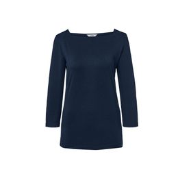 Tchibo - Shirt mit 3/4-Arm - Damen - Gr. L - dunkelblau