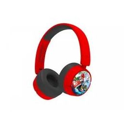 OTL Technologies SUPERMARIO Junior Bluetooth On-Ear Kabellose Kopfh&ouml;rer