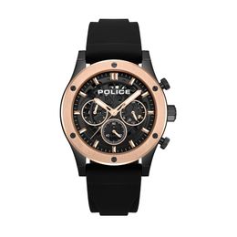 Police Analog Watch ' Knotty ' male Black size One Size