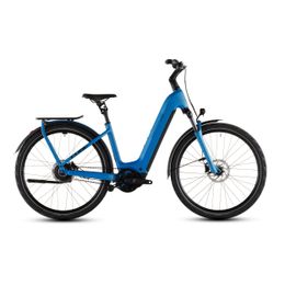 Cube Kathmandu Hybrid Comfort Pro Performance Line CX 800Wh - 58 cm - L - E-Bike Trekking - azure n black