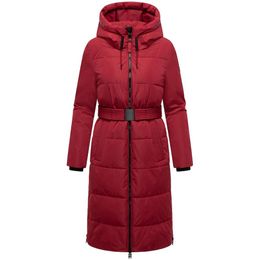 Navahoo Winter Coat 'Herbstnebel 14' female Red size XXXL