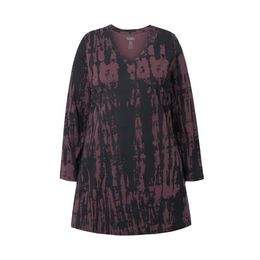 Ulla Popken Shirt female Purple, Black size 46-48