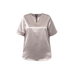 Ulla Popken Bluse Damen Größe XXL/XXXL silber