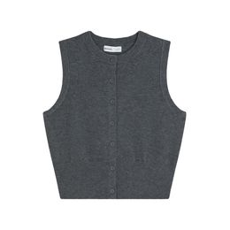 Bershka Knitted Vest female Grey size M
