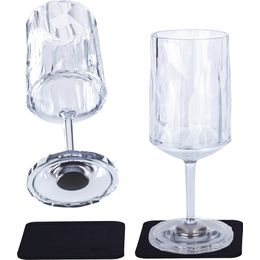 Silwy Magnet-Wein-Kunststoffgl&auml;ser 2 St&uuml;ck 200 ml - Gl&auml;ser