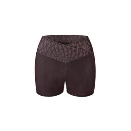 EKCENTRIK Sporthose 'Choco Brown' Damen Gr&ouml;&szlig;e S dunkelbraun